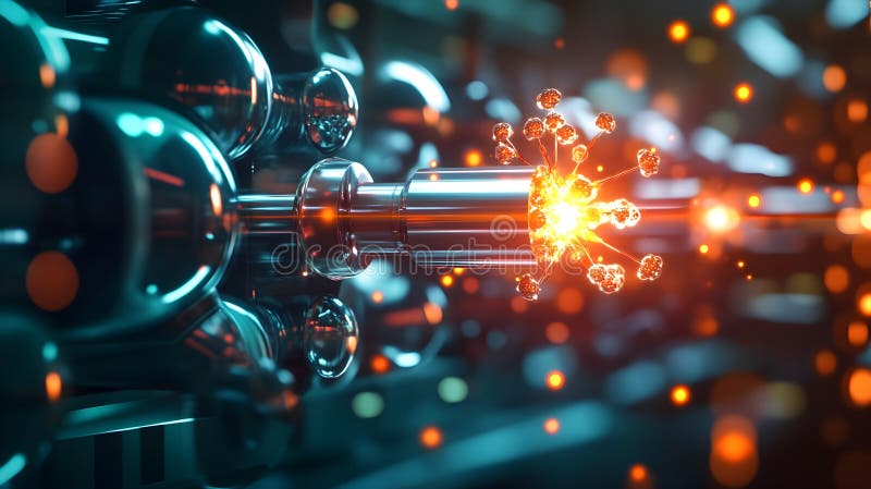 Visualizing the Nuclear Fission Process Atomic Interactions and Energy ...