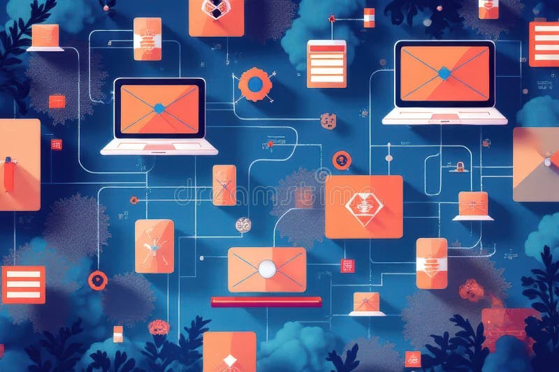 Visualizing Online Rule Evolution Stock Illustration - Illustration of ...