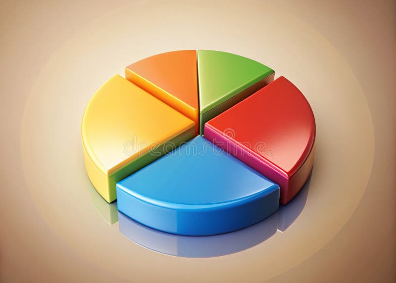 Visualizing 6733 Proportions an Isometric 3D Pie Chart for Effective ...