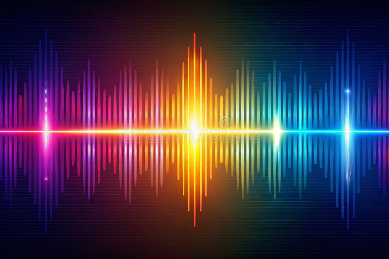 Visualizing Sound an Echo Clip Art Illustration Perfect for Design ...