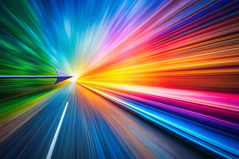 Visualizing Speed and Leadership an Abstract Arrow Macro Photography ...