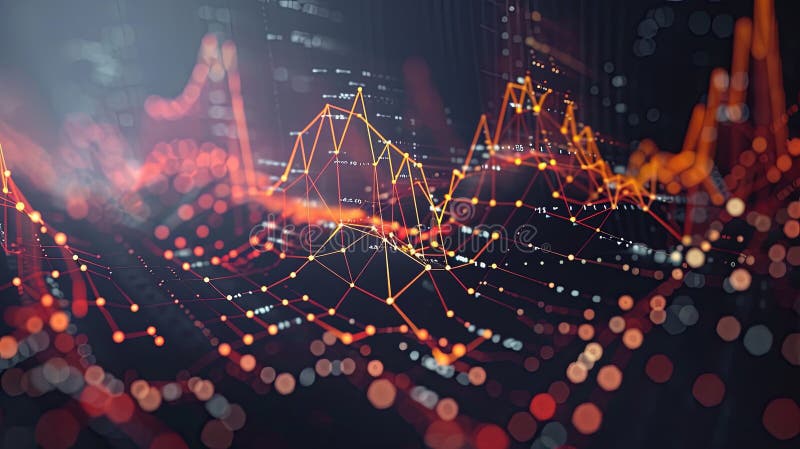 Visualizing Stock Performance with 3D Line Graphs Showing Price ...