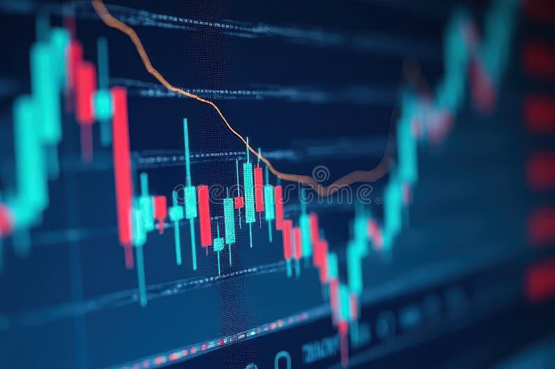 Visualizing Stock Trends through Market Analytics Stock Illustration ...