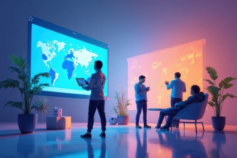 Visualizing Successful Lead Generation Methods Stock Illustration ...