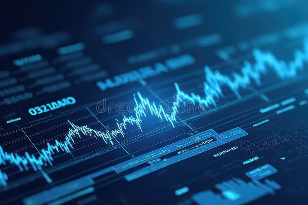 Visualizing Tech Investment Strategies for Growth Stock Illustration ...