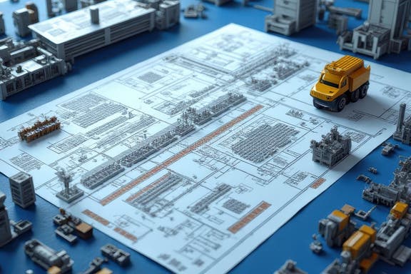 Visualizing Technical Setup Planning Process in Engineering Stock ...