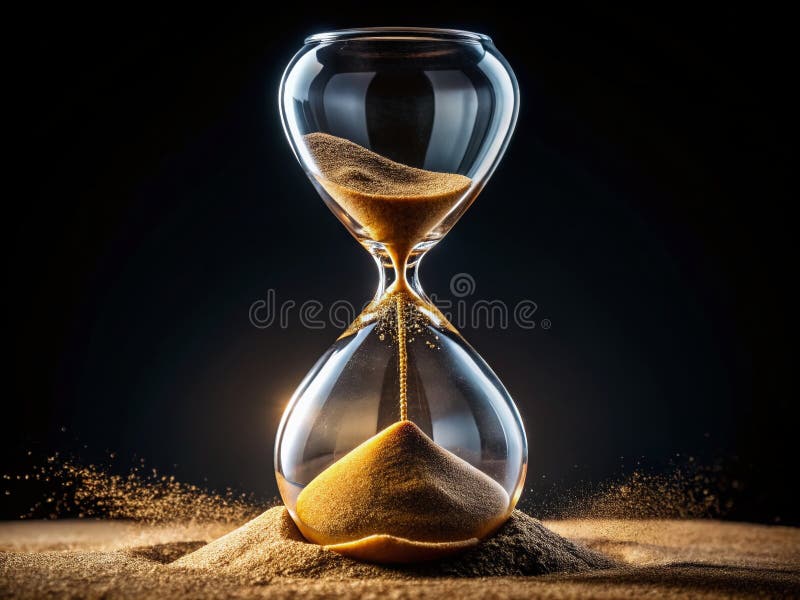 Visualizing Times Passage a Stunning Panoramic Hourglass Countdown ...