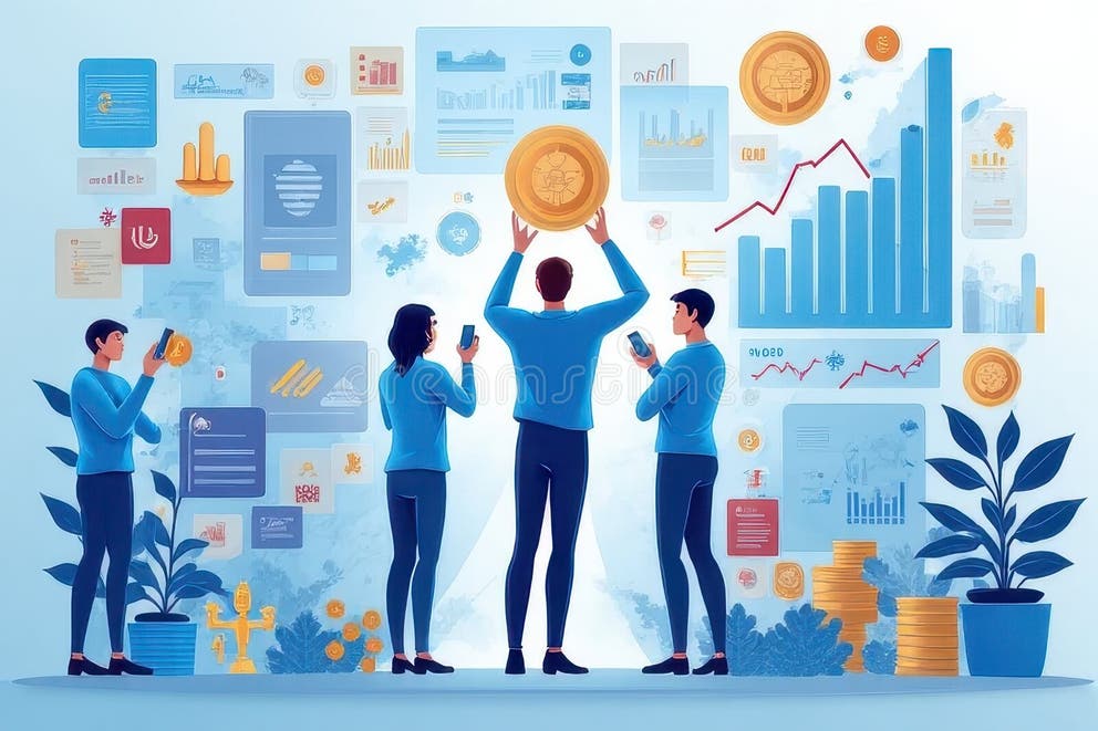 Visualizing Top Financial Tools for Wise Asset Management Stock Illustration - Illustration of ...