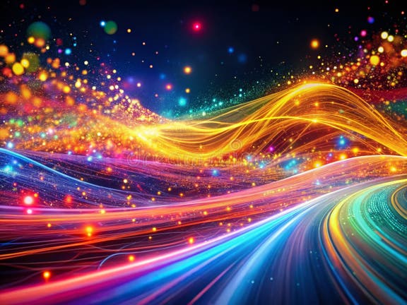 Visualizing the Torrent of Digital Information a Stunning Abstract ...