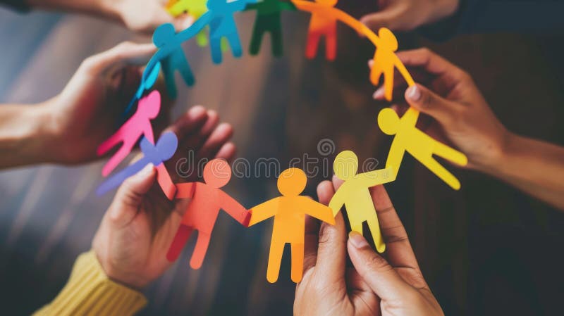 Visualizing Unity and Diversity with a Colorful Paper Chain of Human ...