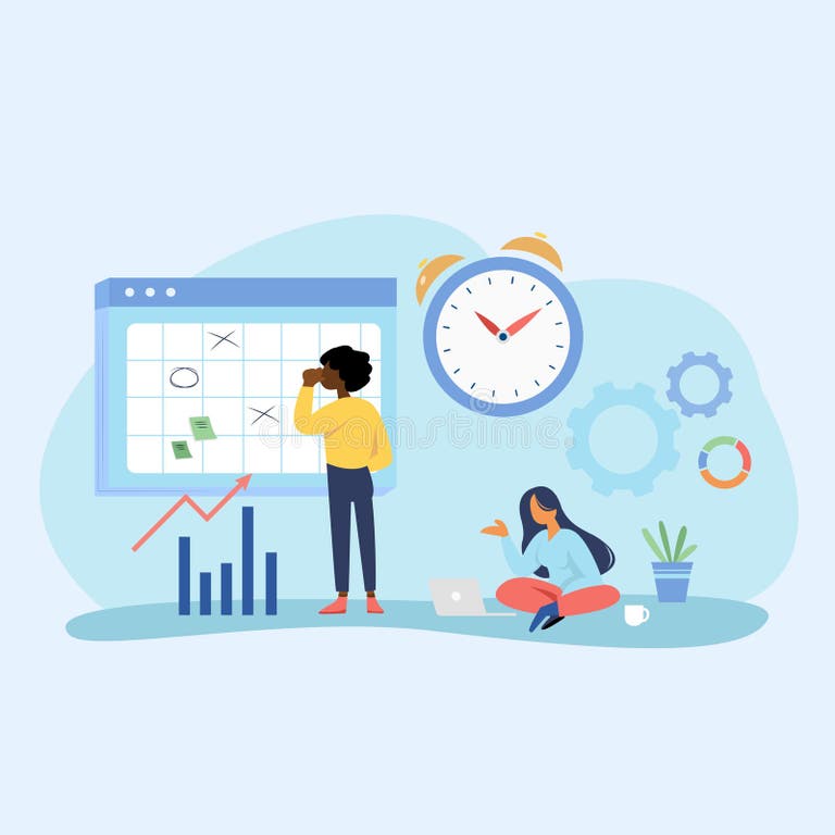 Visualizing Your Vision Business Planning Service Artwork Stock Vector ...