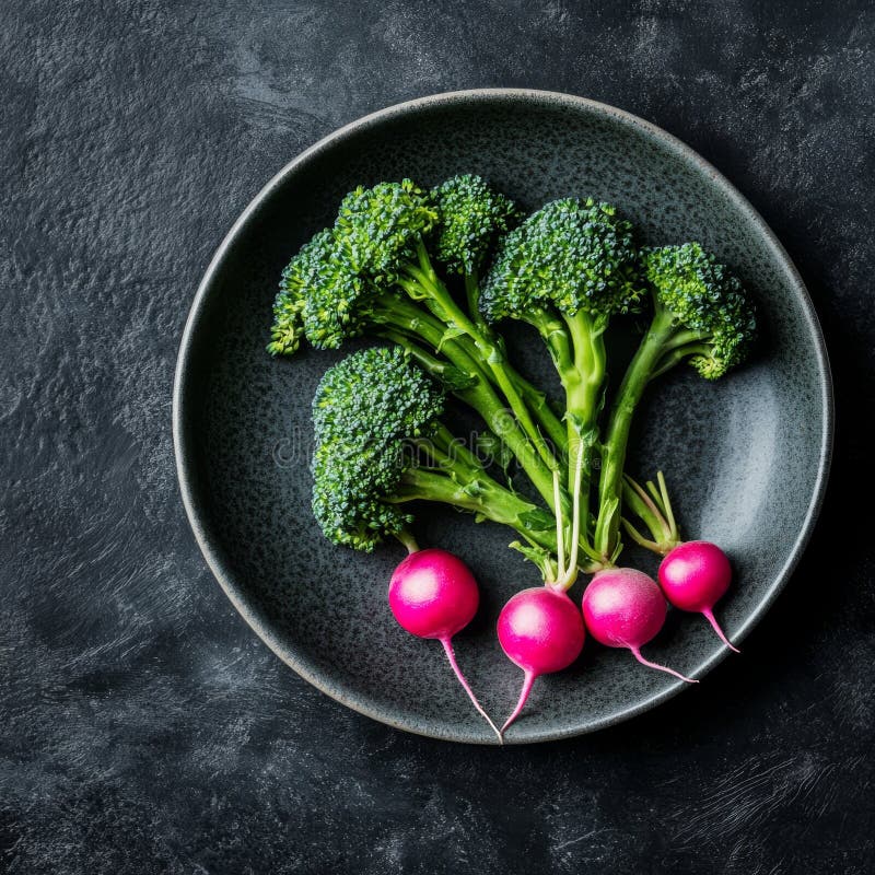 A Visually Appealing Arrangement of Fresh Vegetables and Grains in a ...