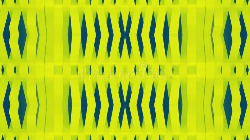 Pattern of a Series of Interlocking Diamonds. 3d Rendering Loop ...