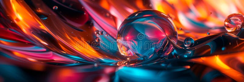 Visually Appealing Composition of Bright and Colorful Shapes Seamlessly ...