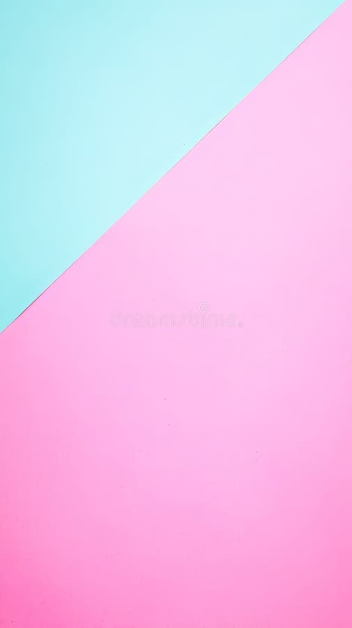 A Visually Appealing Flat Lay of Empty White Magazine Pages on a Pastel ...