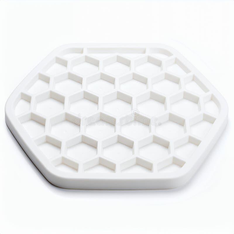 Intricate Hexagonal Pattern Creates a Unique Three-dimensional Texture ...