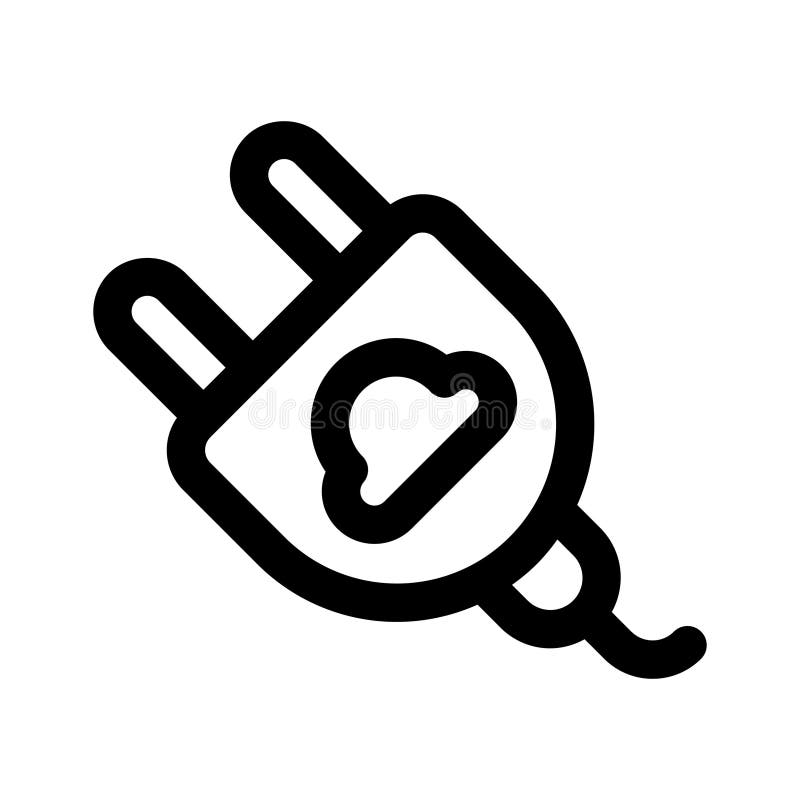 Visually Appealing Icon of Cloud Power in Trendy Style Stock Vector ...