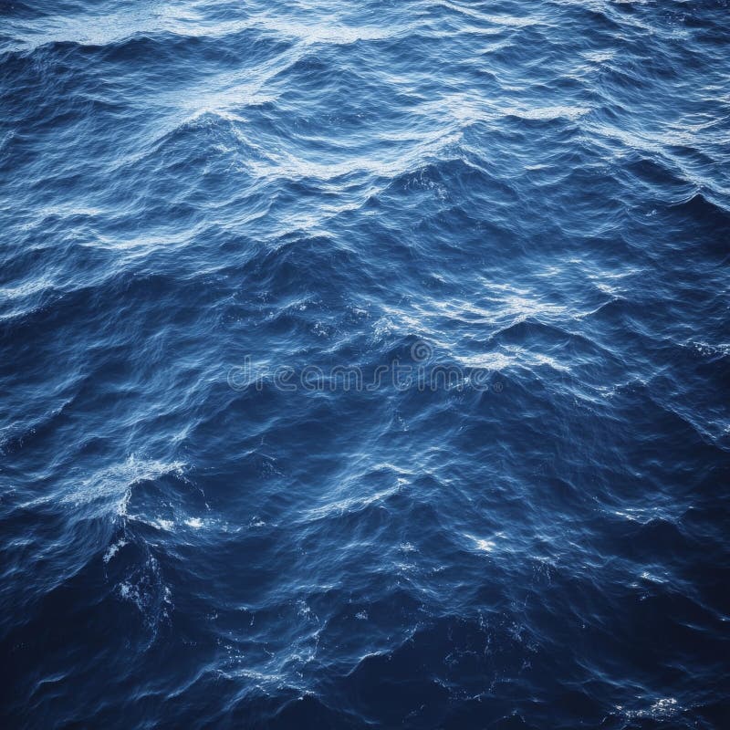 A Visually Appealing Image is Formed by the Natural Color of Sea Ocean ...