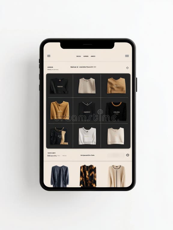 Visually Appealing Online Storefront Showcases Elegant Typography and ...