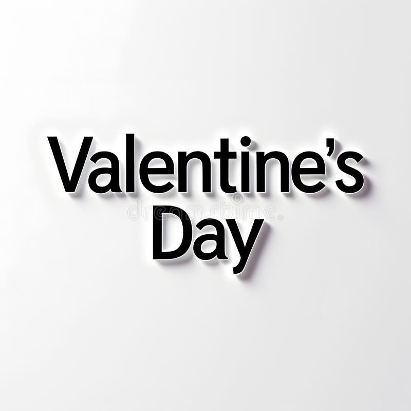 A Visually Appealing Typography Design Stock Illustration ...