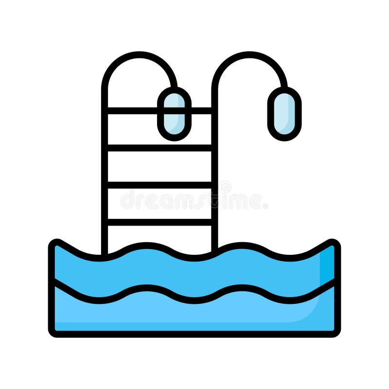 Visually Appealing Vector of Swimming Pool, Editable Lap Pool Concept ...