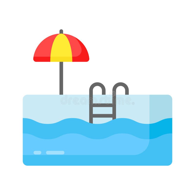 Visually Appealing Vector of Swimming Pool, Editable Lap Pool Concept ...