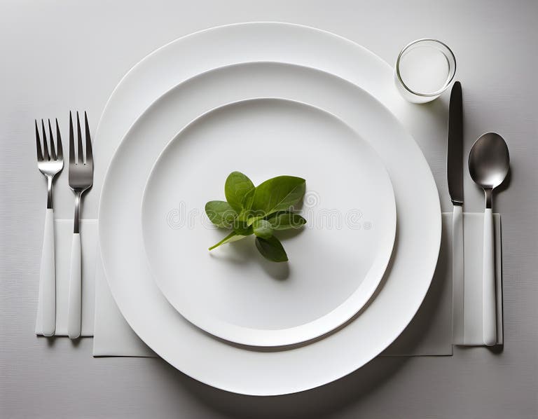 A Visually Captivating Composition Featuring a Pristine Stack of White ...