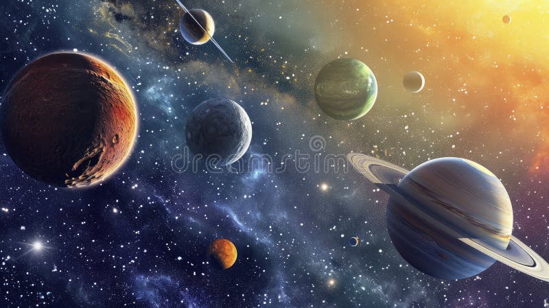 A Visually Captivating Digital Artwork Depicting a Stylized and ...