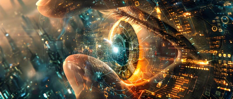 A Visually Captivating and Imaginative Representation of Technology and ...