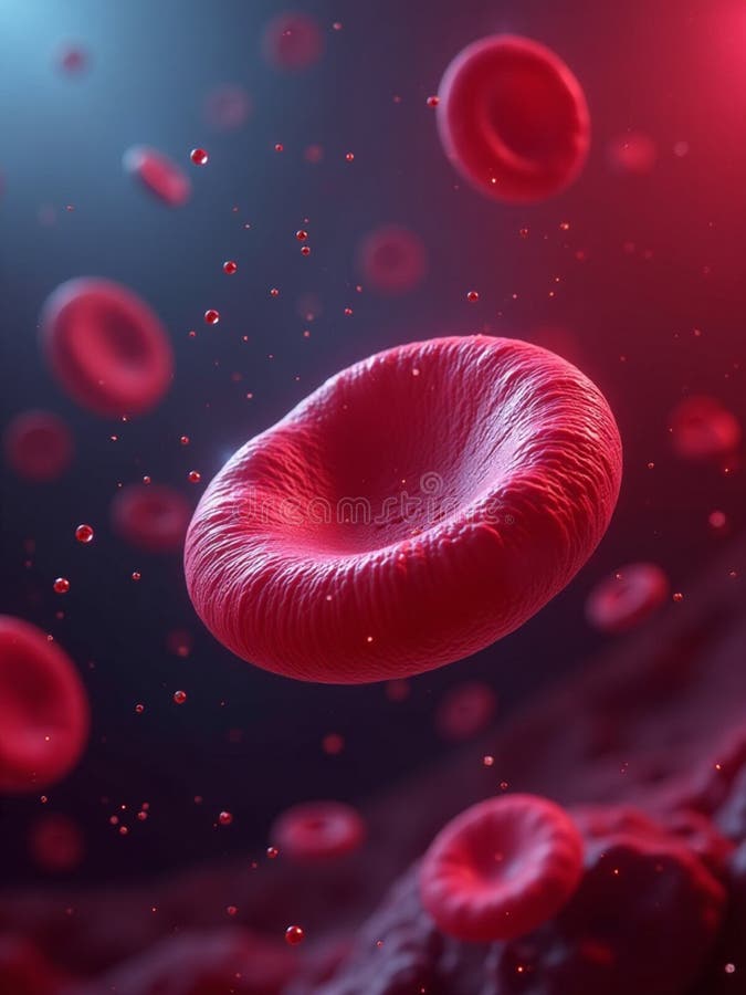 Dynamic Red Forms: Abstract Background Image Stock Illustration ...