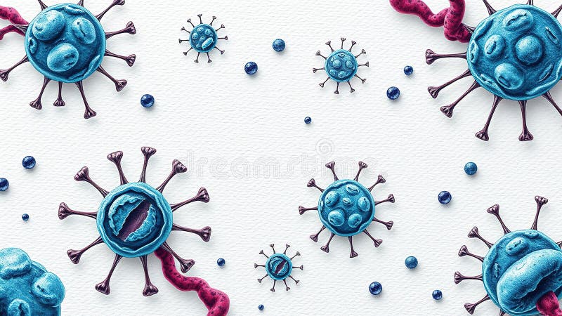 Visually Engaging Canvas Illustrations of Cellular Structures a Deep ...