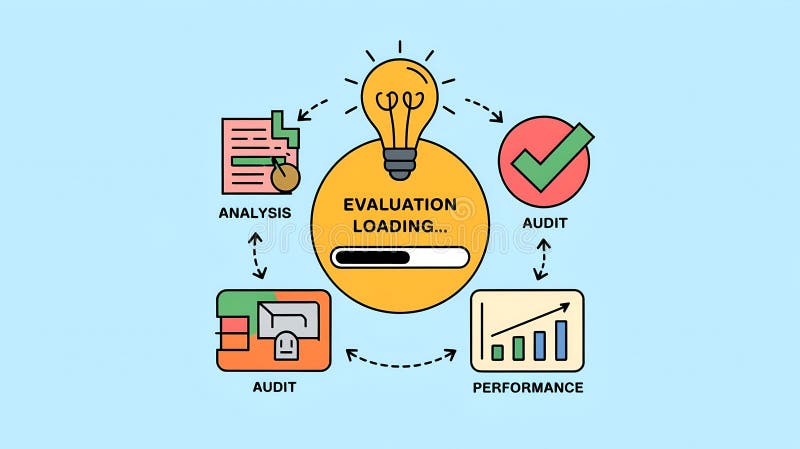 A Visually Engaging Infographic that Represents a Process of Evaluation ...