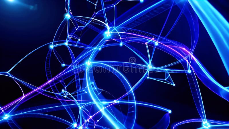 Seamless Loopable 3D Animation of Abstract Shapes Stock Footage - Video ...