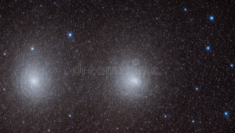 A Visually Mesmerizing Image of Three Bright Stars in the Sky Stock ...