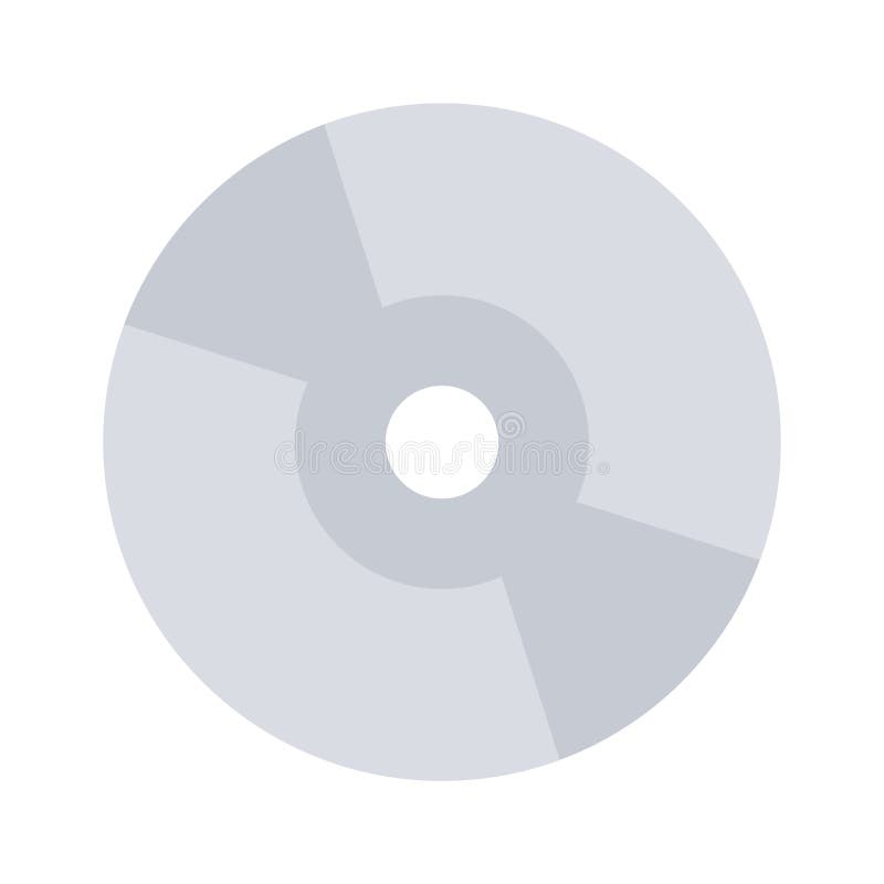 Visually Perfect Compact Disc Vector Design Stock Vector - Illustration ...