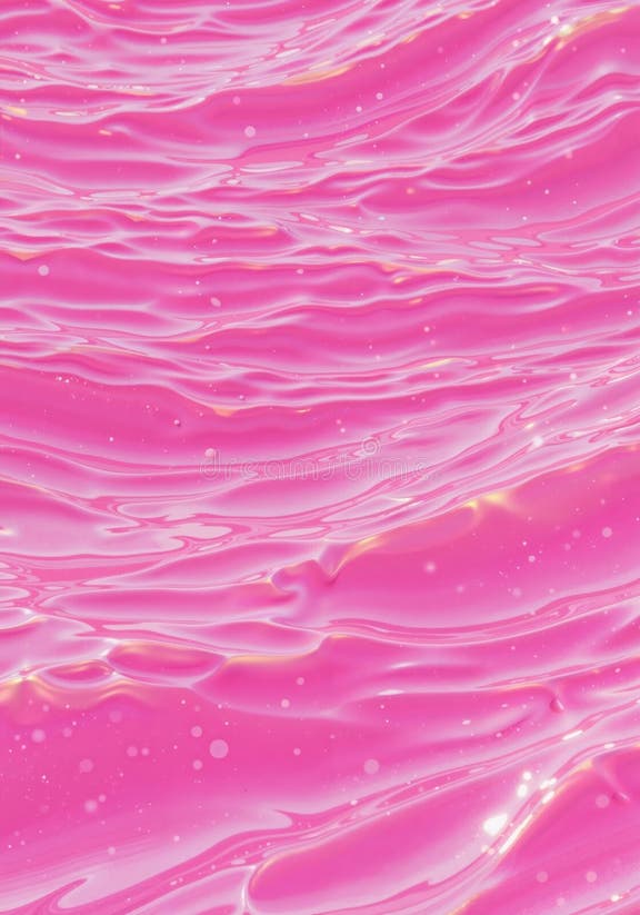 Visually Pleasing Abstract Pink Pool Color Harmony, Wavy Water ...