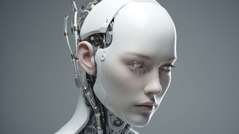 A Visually Representation of an Ultra - Realistic Robot Human-like Work ...