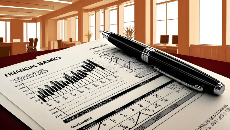 This Visually Rich Composition Combines Elements of Finance ...