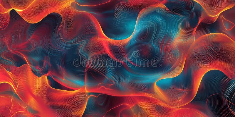 A Visually Striking Abstract Background Inspired by Deep-space Energy ...