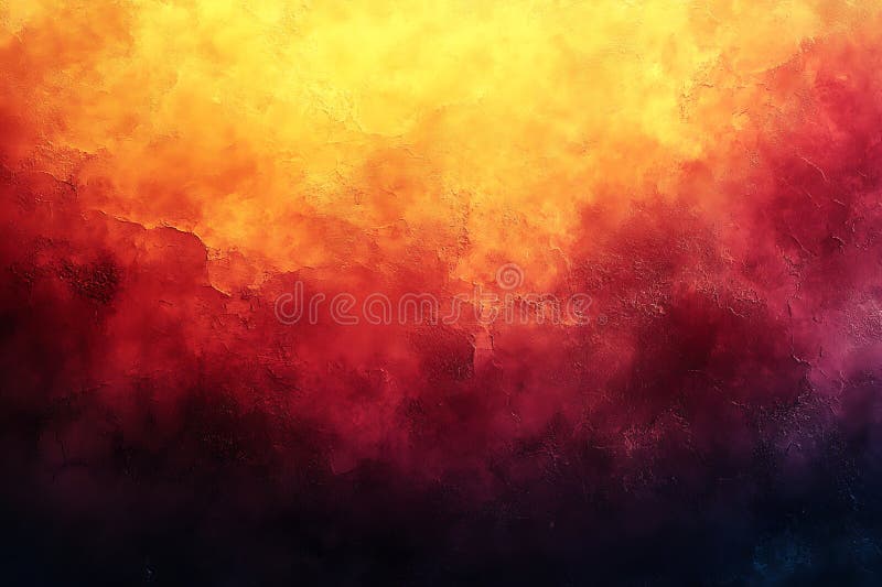 Abstract Red and Yellow Gradient Texture Background Grunge Wall Design ...