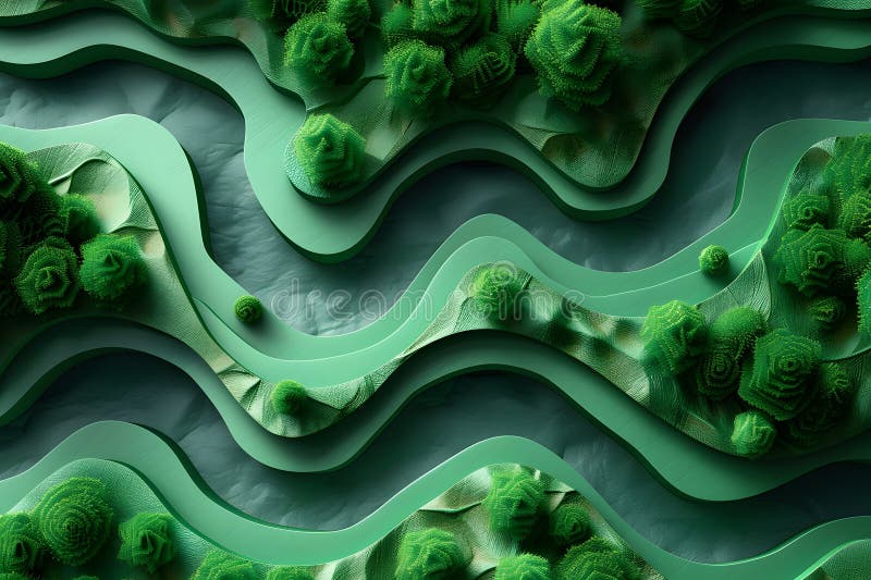 Geometric Undulating Patterns Stock Illustrations – 178 Geometric ...