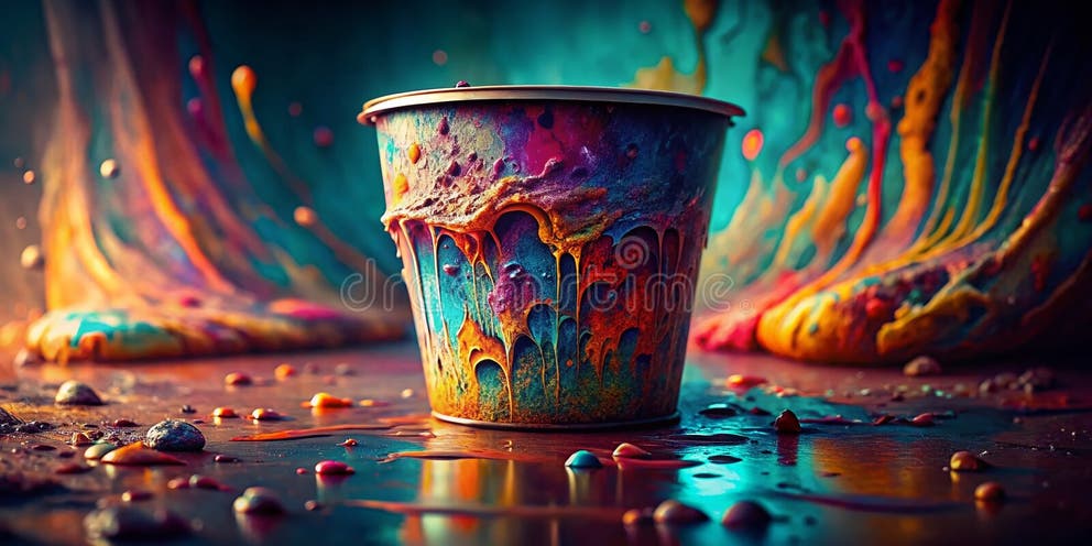 A Visually Striking Abstract Interpretation of a Melting Styrofoam Cup ...