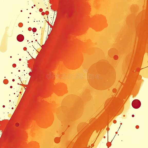 A Visually Striking Background with Dark, Irregular Ink Marks and ...