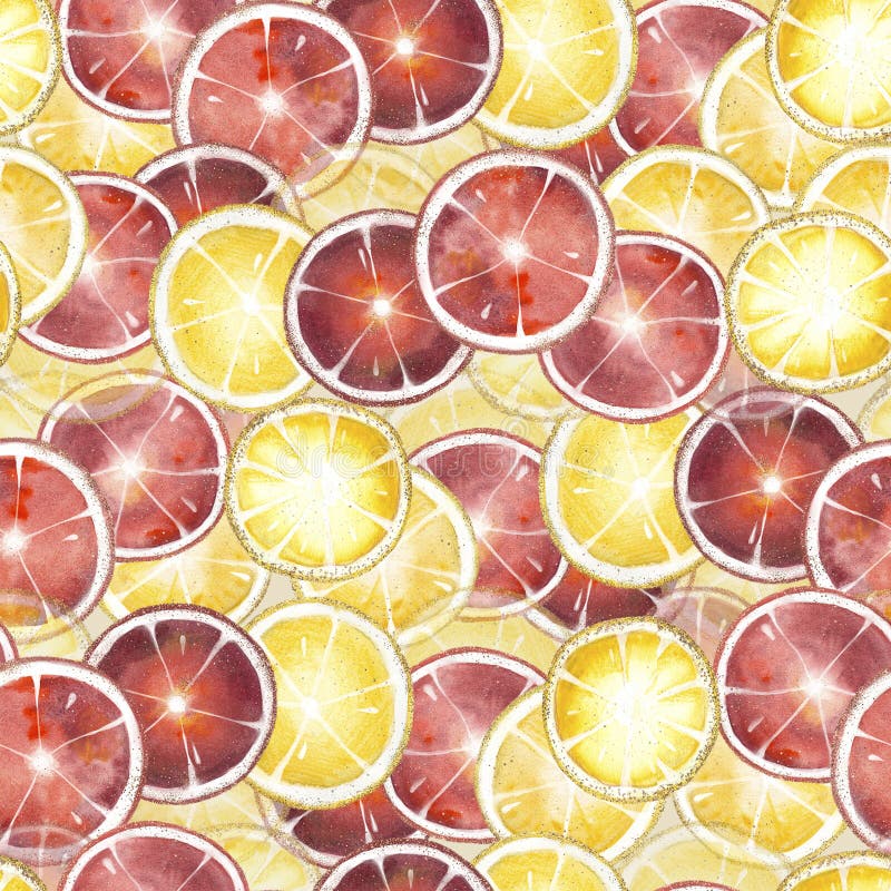 A Visually Striking Background Featuring Vibrant Slices of Citrus ...