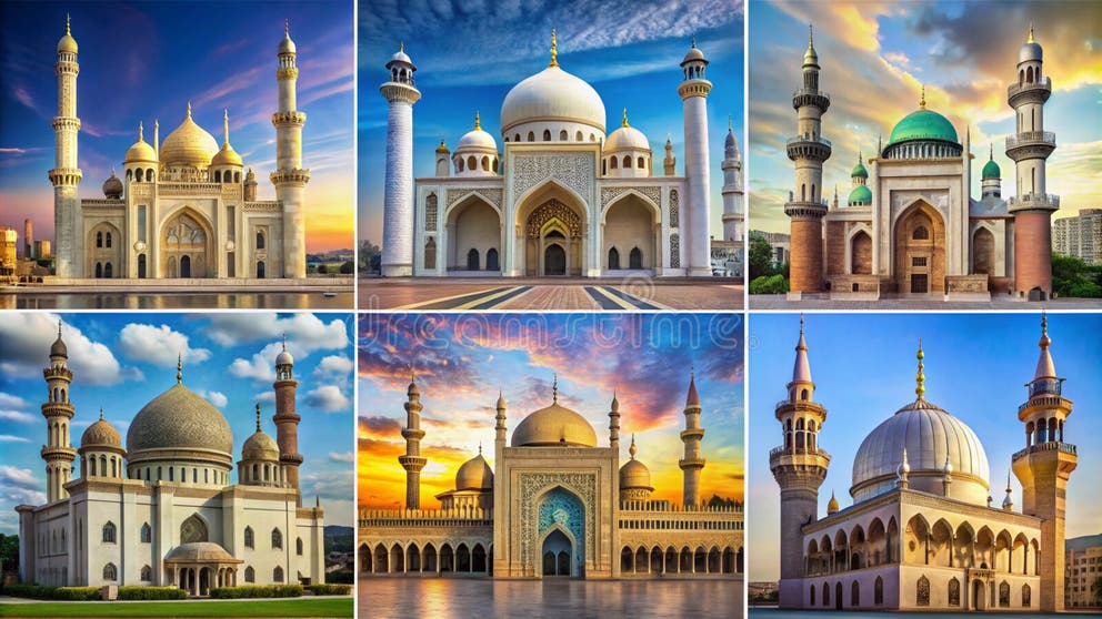 Mosque Styles Stock Illustrations – 750 Mosque Styles Stock ...