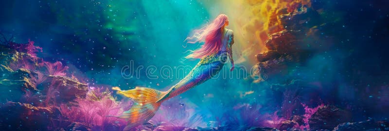 Visually Striking Composition of a Fantastical Creature Such As a ...