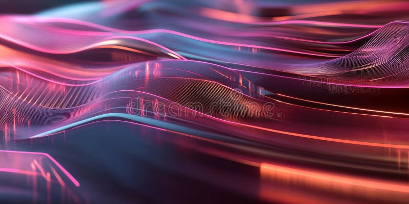 A Visually Striking 3D Abstract Background with Layered Transparent ...