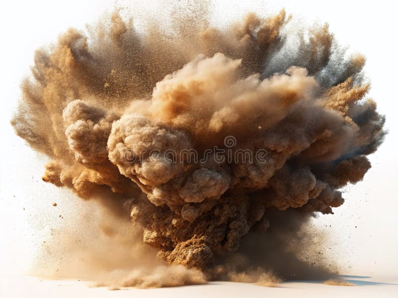 A Visually Striking Desert Sandstorm a Powerful Symbol of Environmental ...