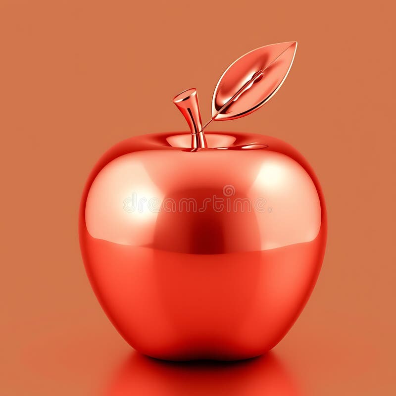 Creative Sliced Red Apple Sculpture with Vibrant Layers - Modern ...
