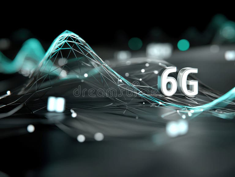 A Visually Striking 5G Technology Representation Using Abstract Shapes ...